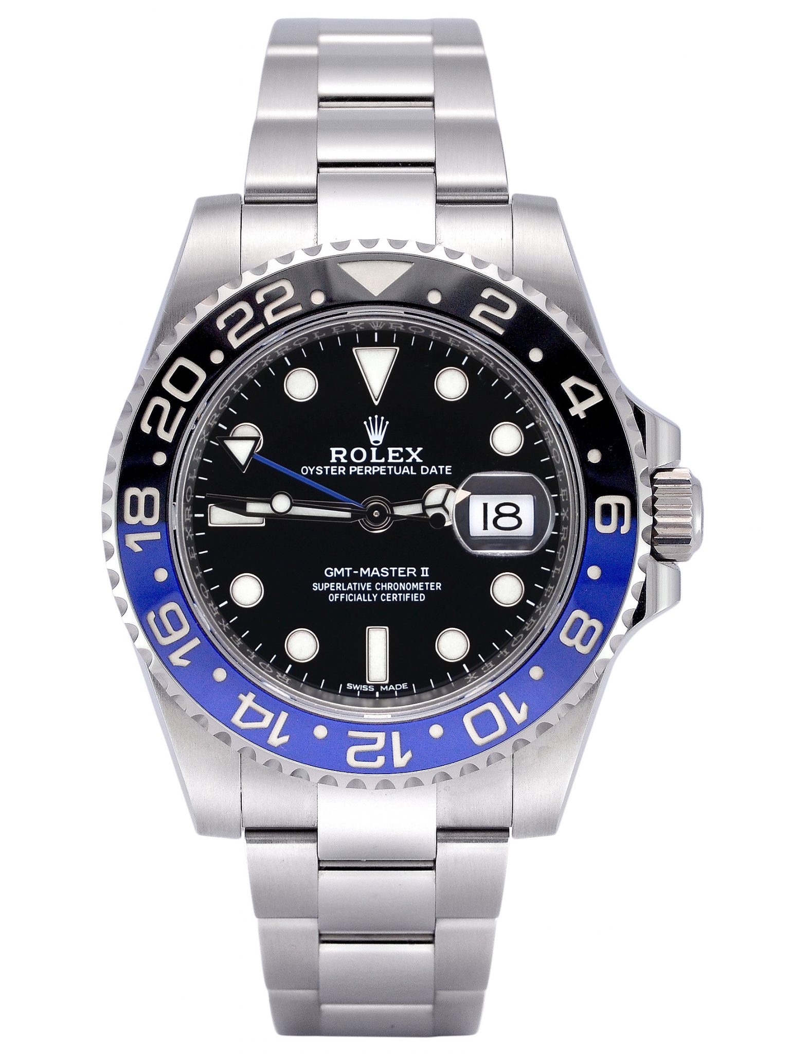 Buy Rolex GMT Master II 116710BLNR Batman Rolex Watch Trader