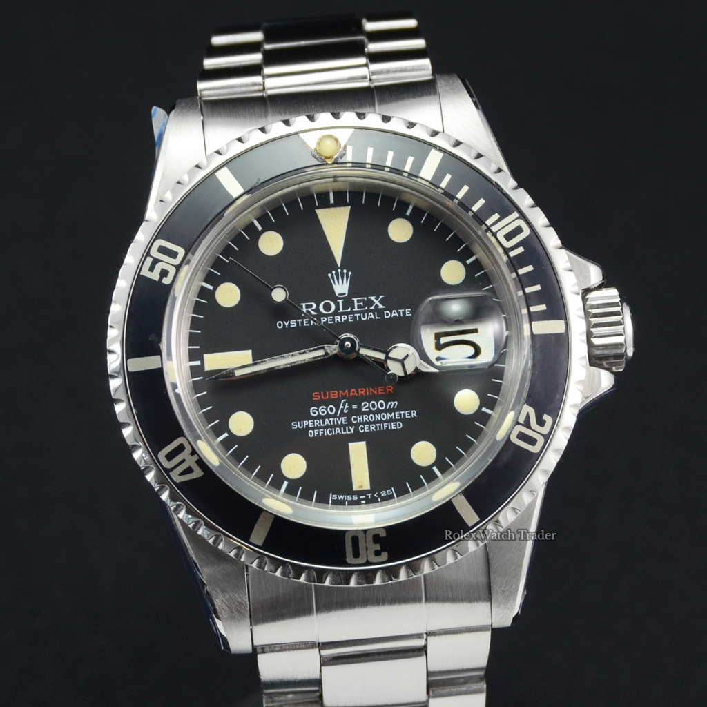 Buy Red Writing Rolex Submariner Date 1680 • Mark V