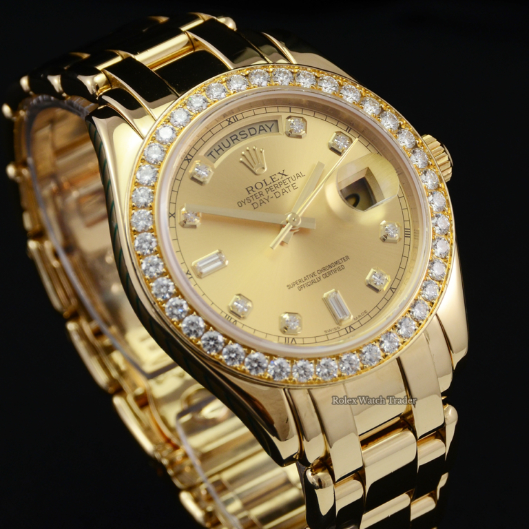 Buy Rolex Day-Date Masterpiece 18948 • Rolex Watch Trader