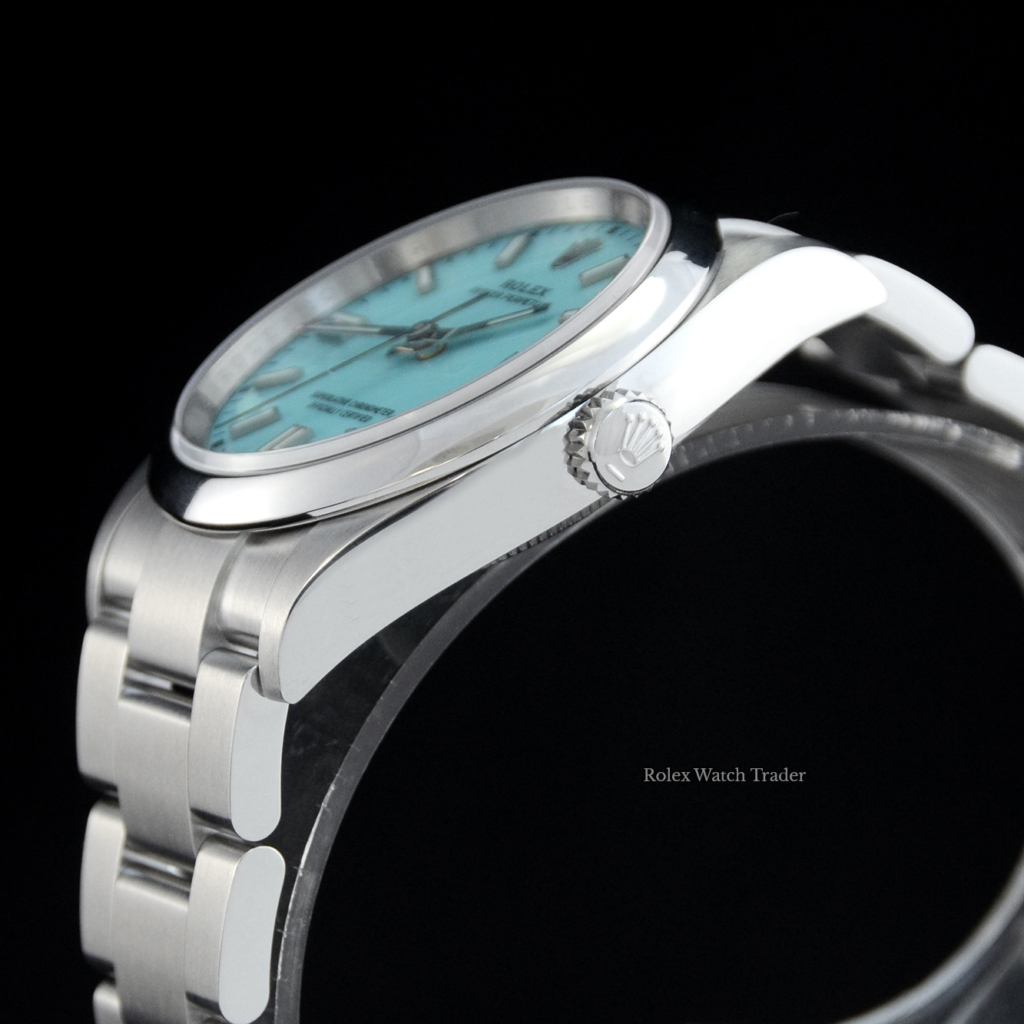 Buy Rolex Oyster Perpetual 126000 "Tiffany Blue" • Rolex Watch Trader