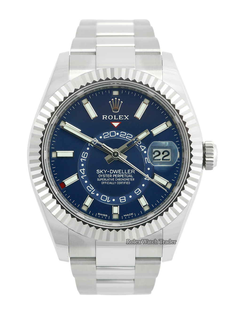 Buy Rolex Sky-Dweller 326934 Blue Dial • Rolex Watch Trader