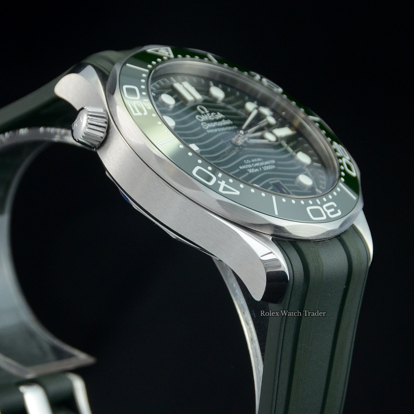 Buy Omega Diver 300M Green Dial • Rolex Watch Trader