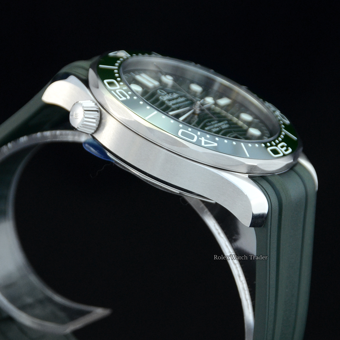 Buy Omega Diver 300M Green Dial • Rolex Watch Trader