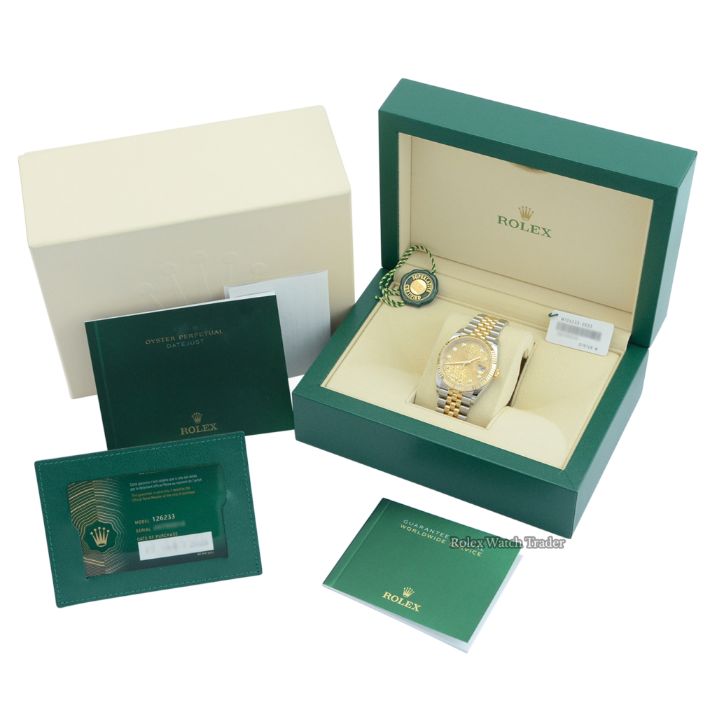 Buy Rolex Datejust 126233 Champagne Dial • Rolex Watch Trader